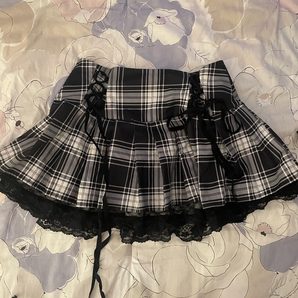 Skirts | Plaid Emo Mini Skirt | Poshmark
